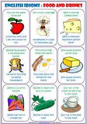 Idioms ESL Printable Worksheets and Exercises
